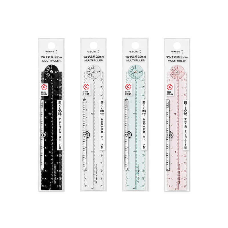 Midori Multi Function Ruler - 30 cm – IRO