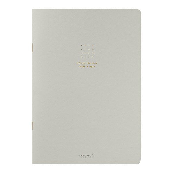 Midori Color Notebook - 5 mm Dot Grid - A5 - Gray – IRO